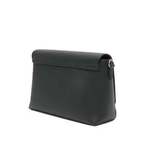 Burberry Check Pattern Leather Shoulder Bag