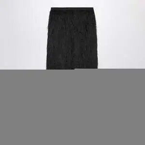 Loulou De Saison Reed Fringed Trousers - Black