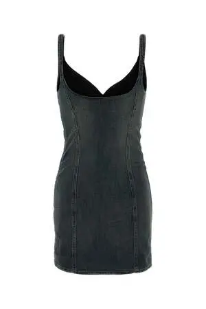 Balenciaga Denim Mini Dress