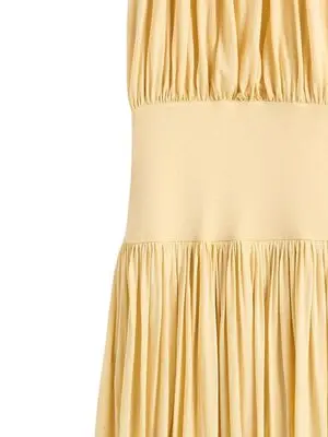 TOTEME Gathered Long Dress - Multicolor