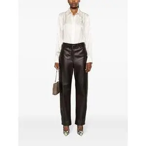 Fendi Silk Jacquard Ff Motif Shirt