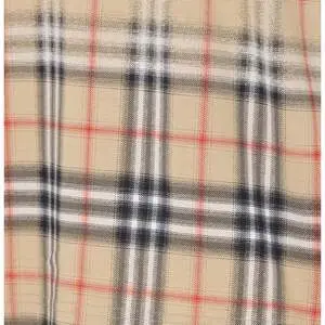 Burberry Ryan Check T-shirt - Cream
