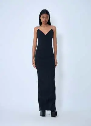 Rick Owens Spaghetti Strap Column Dress