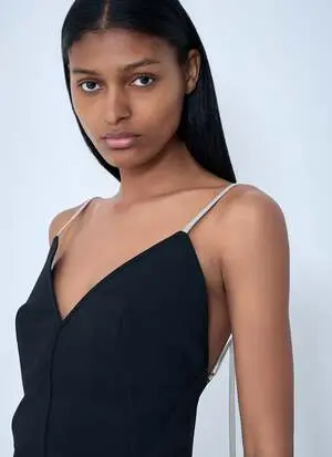 Rick Owens Spaghetti Strap Column Dress
