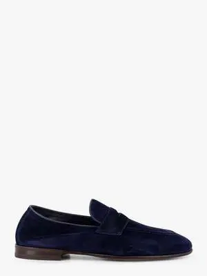 Brunello Cucinelli Contrast Stitching Loafers For Men