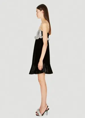 Rabanne Chainmail Panel Mini Dress