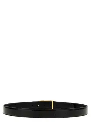 TOM FORD Reversible Logo Belt - Black