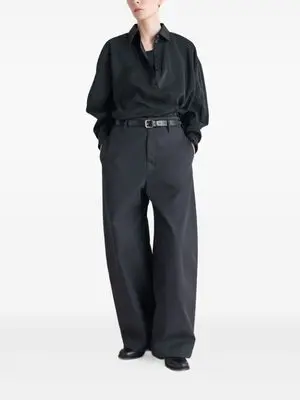 LEMAIRE Silk Shirt With Twisted Detail - Multicolor