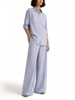 Dries Van Noten Striped Cotton Shirt - Multicolor