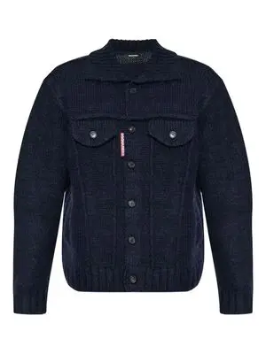 Dsquared2 Knit Jean Jacket