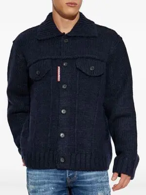 Dsquared2 Knit Jean Jacket