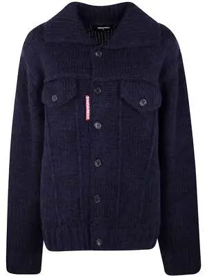Dsquared2 Knit Jean Jacket