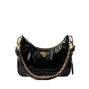 Prada Patent Leather Shoulder Bag