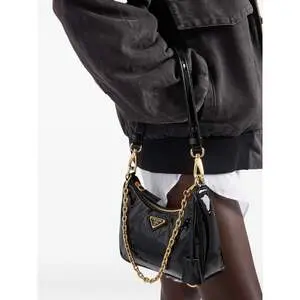 Prada Patent Leather Shoulder Bag