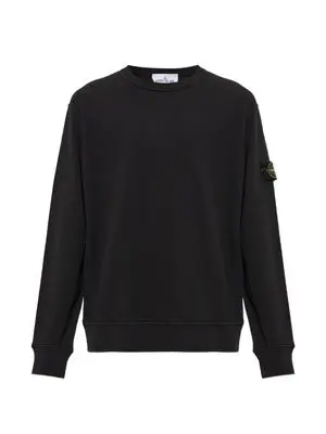Stone Island STONE ISLAND Cotton Sweatshirt With Logo Badge Multicolor