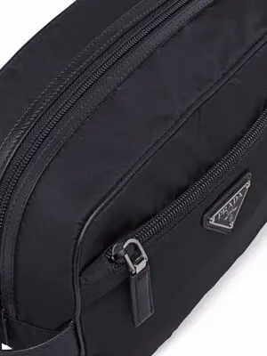 Prada Re-nylon And Saffiano Leather Washbag