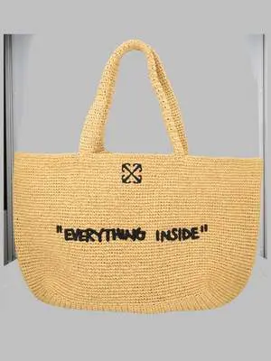 Off-White Tote Bag