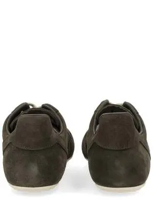Rick Owens Lace-up Calf Leather Sneakers - Gray