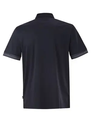 BOSS Cotton Polo Shirt With Contrast Placket