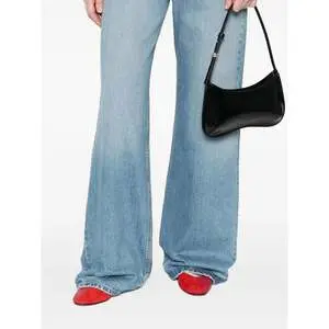 Jacquemus Calf Leather Shoulder Bag - Black