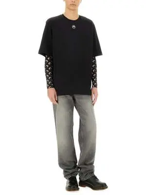 MARINE SERRE T-shirt In Jersey