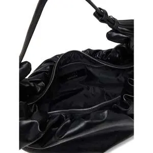 DIESEL® Ruched Shoulder Bag With Metallic Buckle