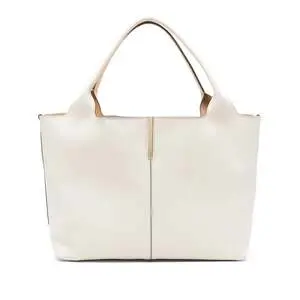 TOD'S Neutrals Tote Bag - Cream