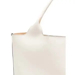 TOD'S Neutrals Tote Bag - Cream