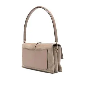 TOD'S Leather And Suede Shoulder Bag