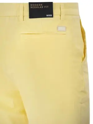 BOSS Stretch Cotton Chino Shorts In Modern Regular Fit
