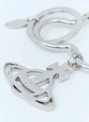 VIVIENNE WESTWOOD Carabiner Keyring With Orb Pendant