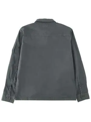 C.P. COMPANY Zippered Overshirt - Gray