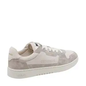 Axel Arigato Suede And Leather Low-top Sneakers - Cream