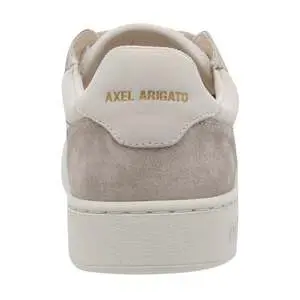 Axel Arigato Suede And Leather Low-top Sneakers - Cream