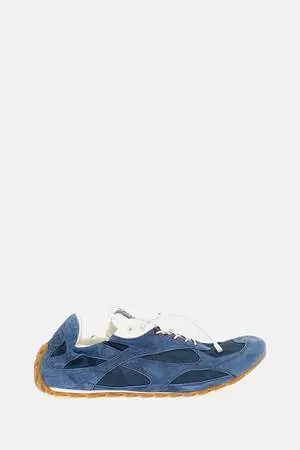 Bottega Veneta Orbit Flash Suede And Nylon Sneakers - Multicolor