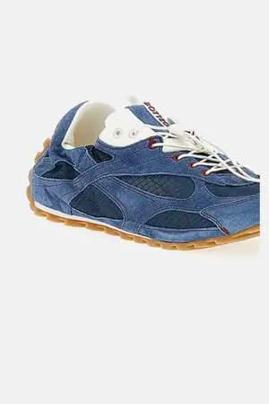 Bottega Veneta Orbit Flash Suede And Nylon Sneakers - Multicolor