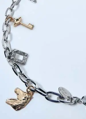 VIVIENNE WESTWOOD Multi-charm Chain Belt