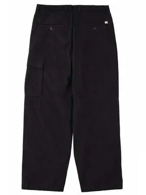 C.P. COMPANY Cargo Pants With Logo Patch - Black