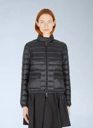 Moncler Lans Short Down Jacket - Black