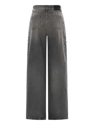 GOLDEN GOOSE Melody Boyfriend Jeans - Gray