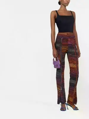 ROTATE BY BIRGER CHRISTENSEN Space Dyed Knit Trousers