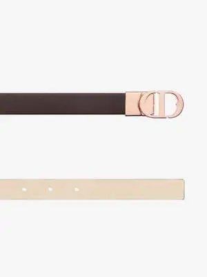 Dior Cd 30 Montaigne Leather Belt - Multicolor