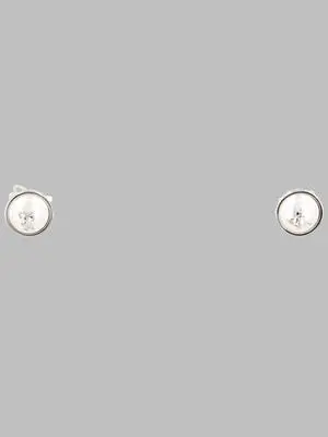 VIVIENNE WESTWOOD Vivienne Westwood Orb Stud Earrings Silver