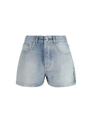Off-White Doll Denim Shorts - Blue