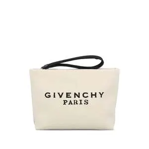Givenchy Neutrals Clutch Bag - Cream