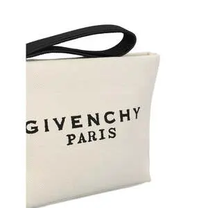 Givenchy Neutrals Clutch Bag - Cream