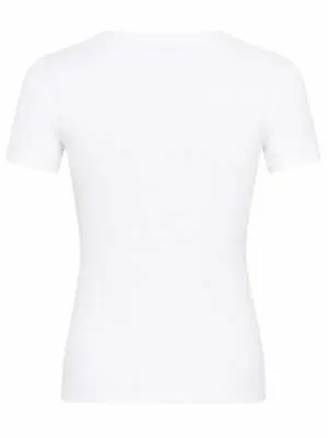 MARINE SERRE Baby Fit T-shirt - White