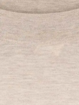 Max Mara Cashmere Sweater With Removable Band - Cream