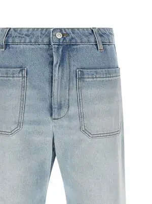 Victoria Beckham Alina Wide-leg Jeans - Blue