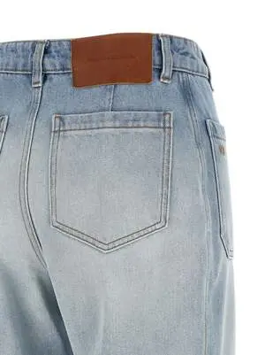 Victoria Beckham Alina Wide-leg Jeans - Blue